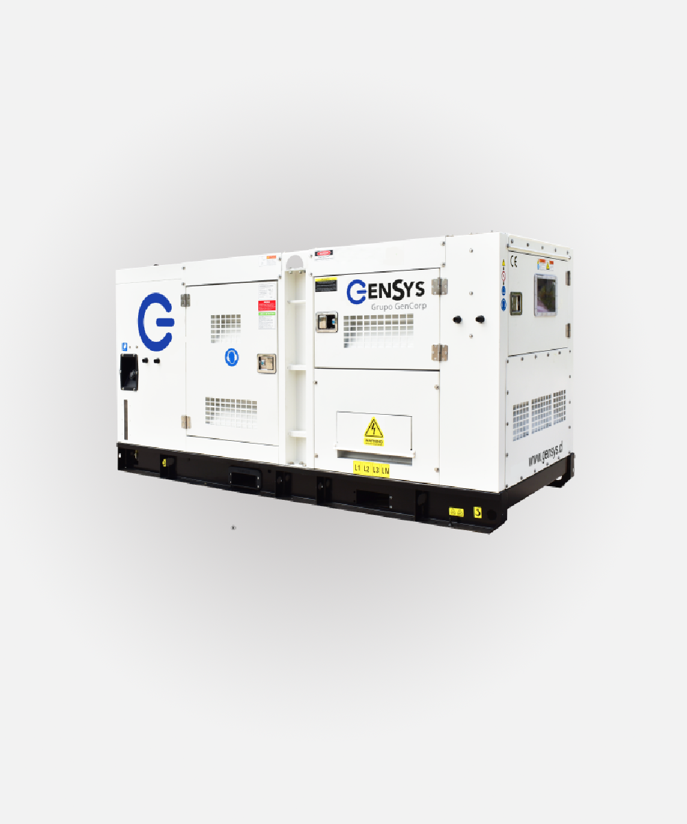GENERADOR ELÉCTRICO INSONORIZADO GENSYS 440 KVA STAND-BY — Bizevol